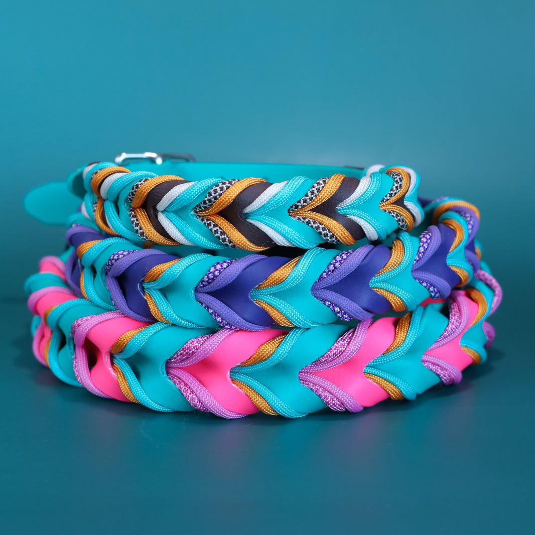 Braided collars – Ruffly Dog